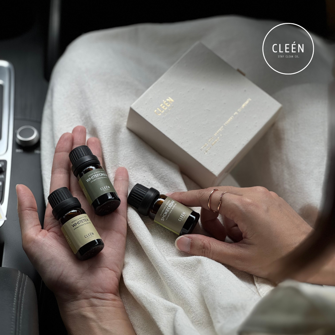 Cleén Car Vent Diffuser + Aromatique Blend OIL – Greenxagon