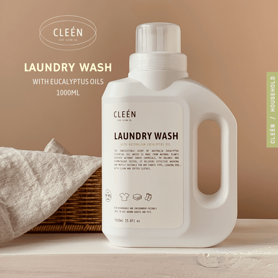 Cleén Household Laundry Wash [Kid-safe] – Greenxagon